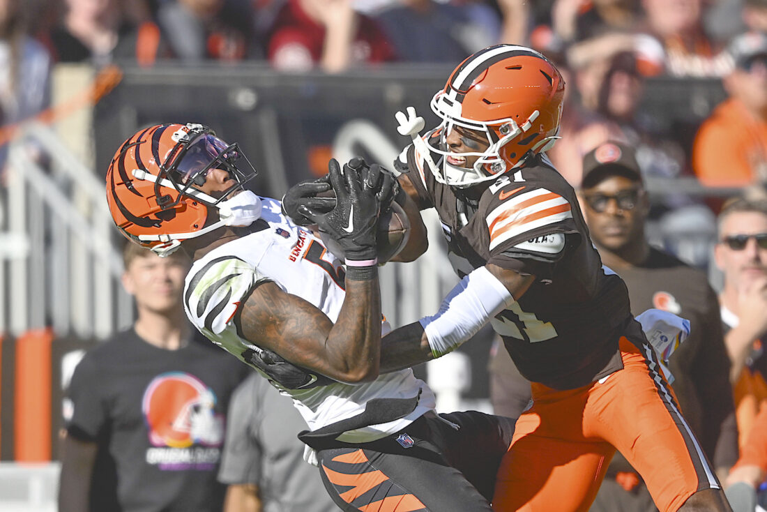 Browns CB Denzel Ward back at practice following sixth concussion | News, Sports, Jobs - The ...